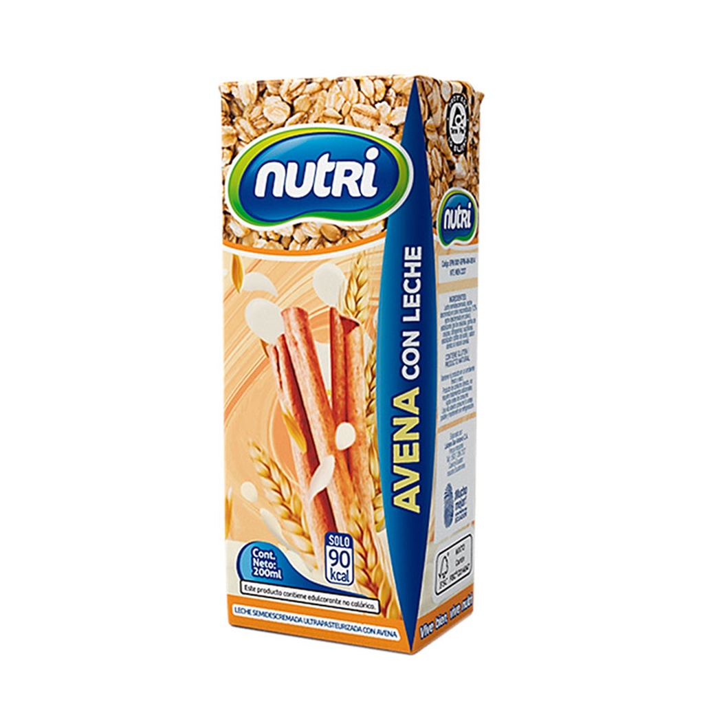 AVENA CON LECHE UHT SLIM 200ML | Portal Nutri